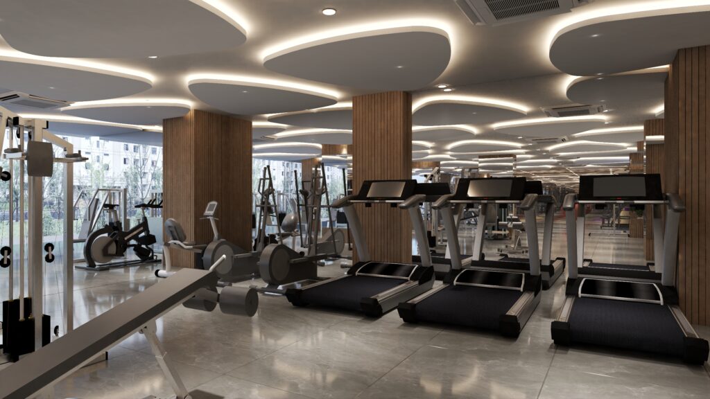 Gym Interior Design - ZK Interiors